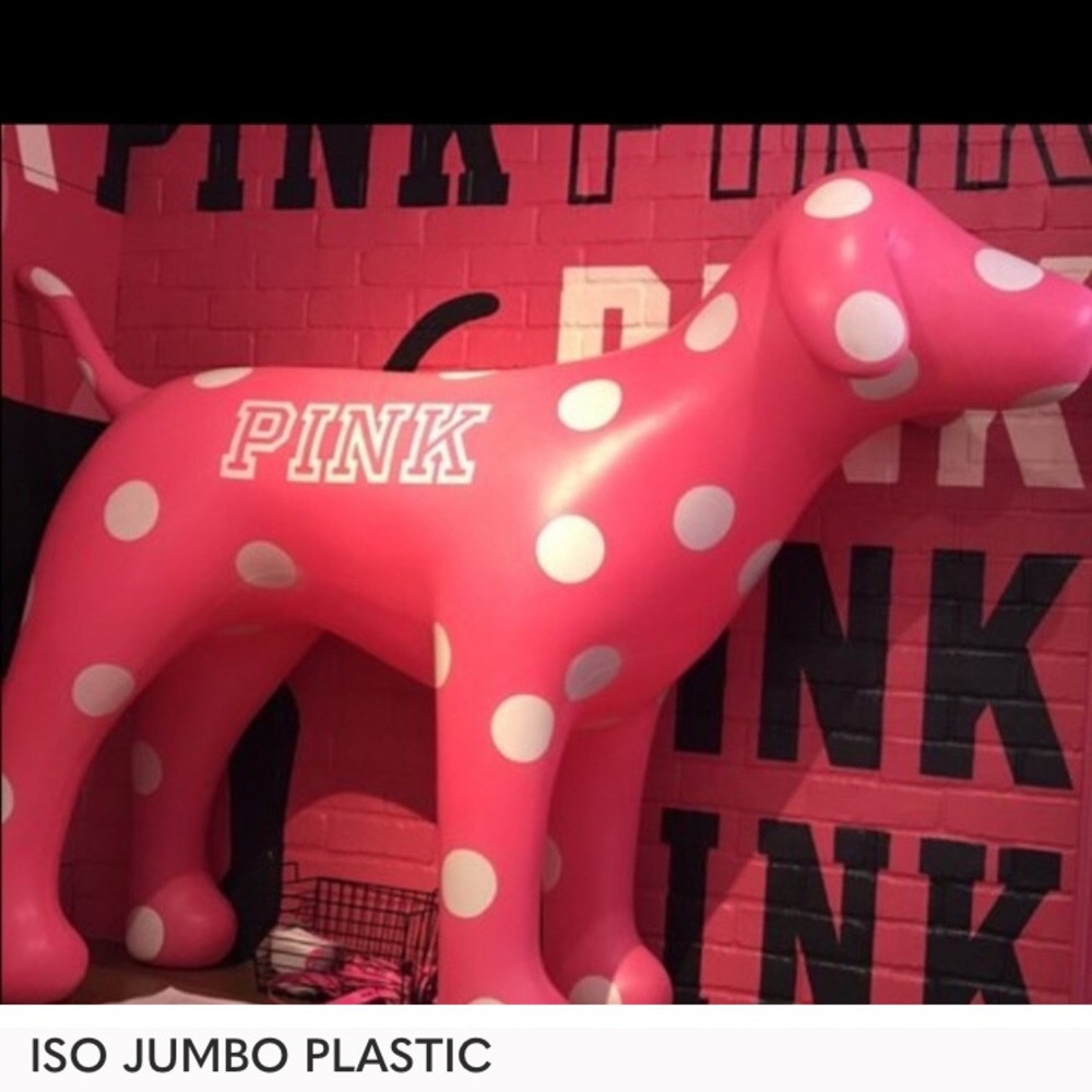 Major Iso: Pink Victoria’s Secret Plastic Store Displ… - Gem